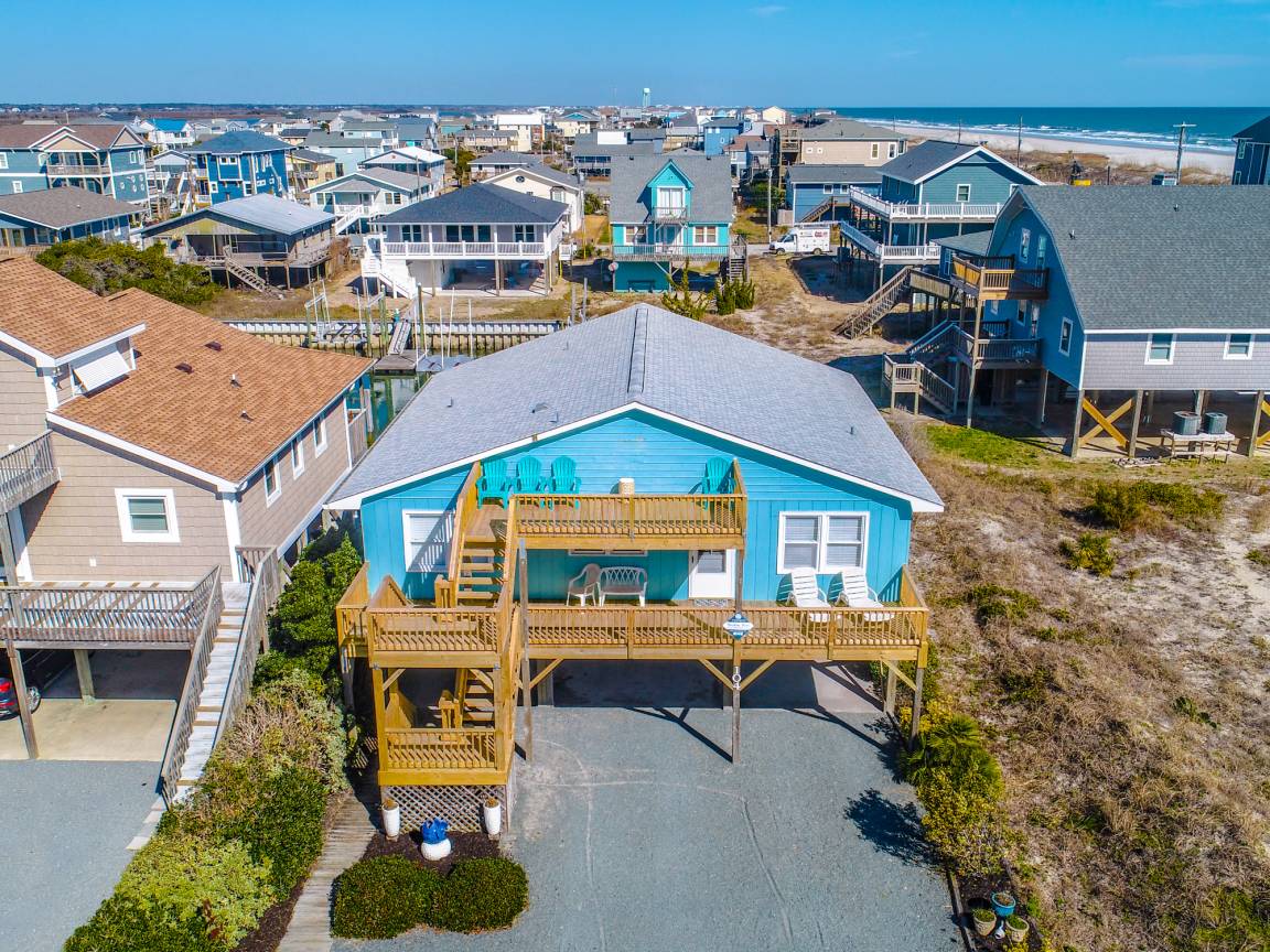 112 M² House ∙ 4 Bedrooms ∙ 8 Guests - Topsail Beach, NC
