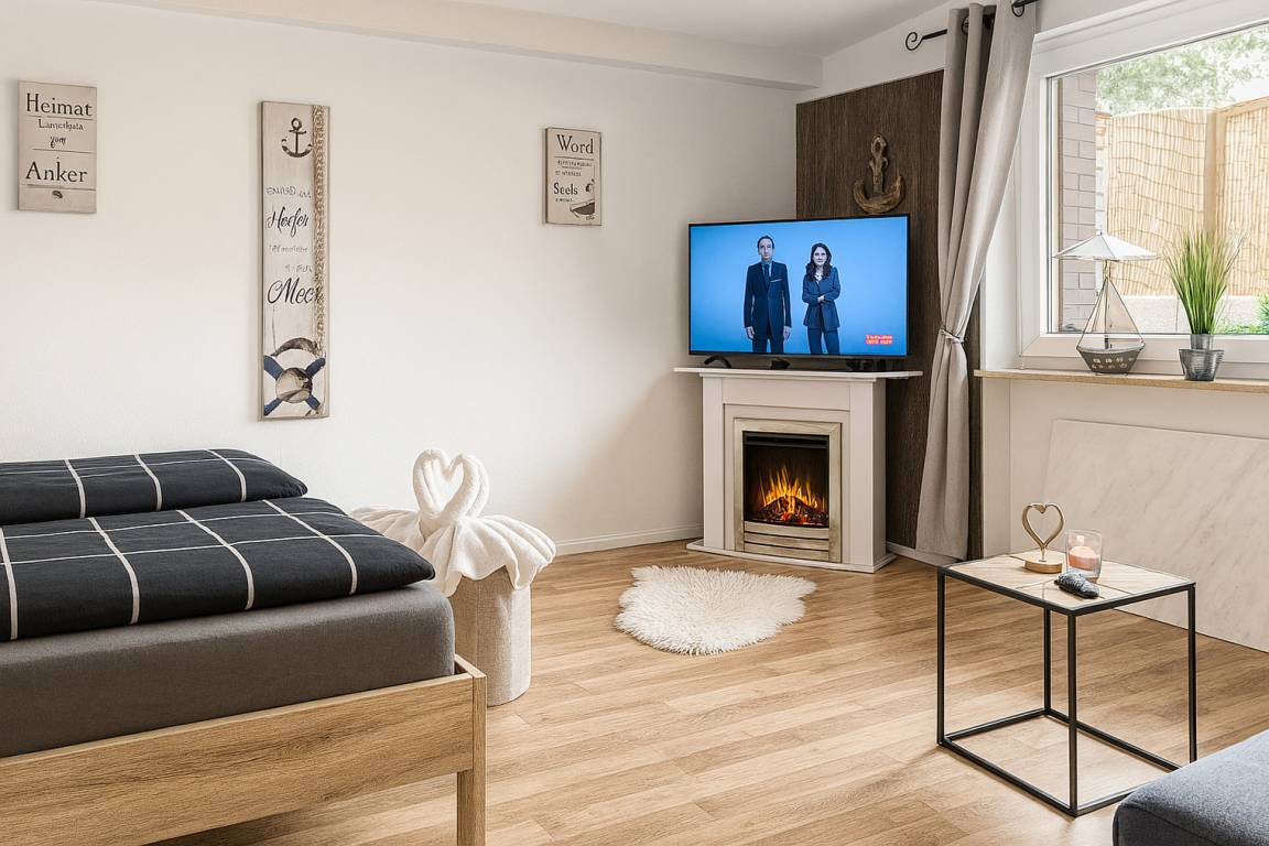 44 M² Ferienwohnung ∙ 1 Schlafzimmer ∙ 4 Gäste - Gunzenhausen