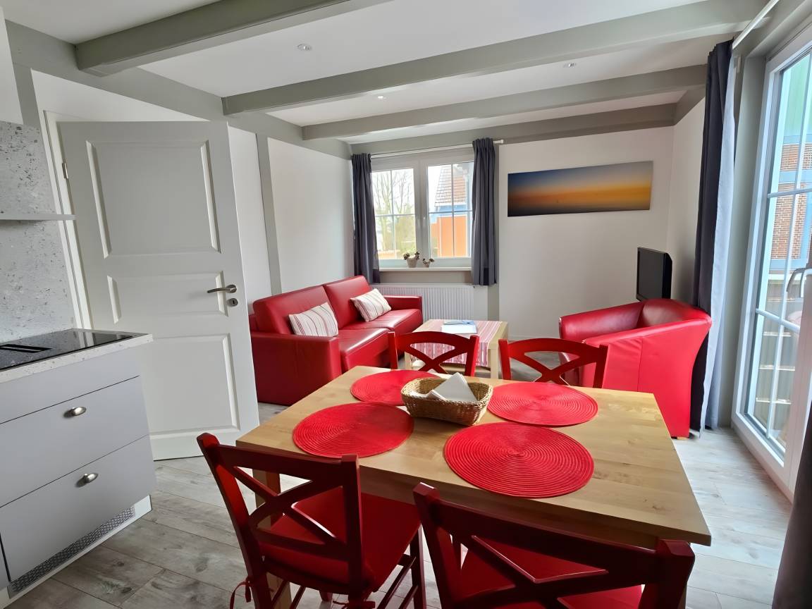 42 M² Ferienwohnung ∙ 1 Schlafzimmer ∙ 4 Gäste - Hooge