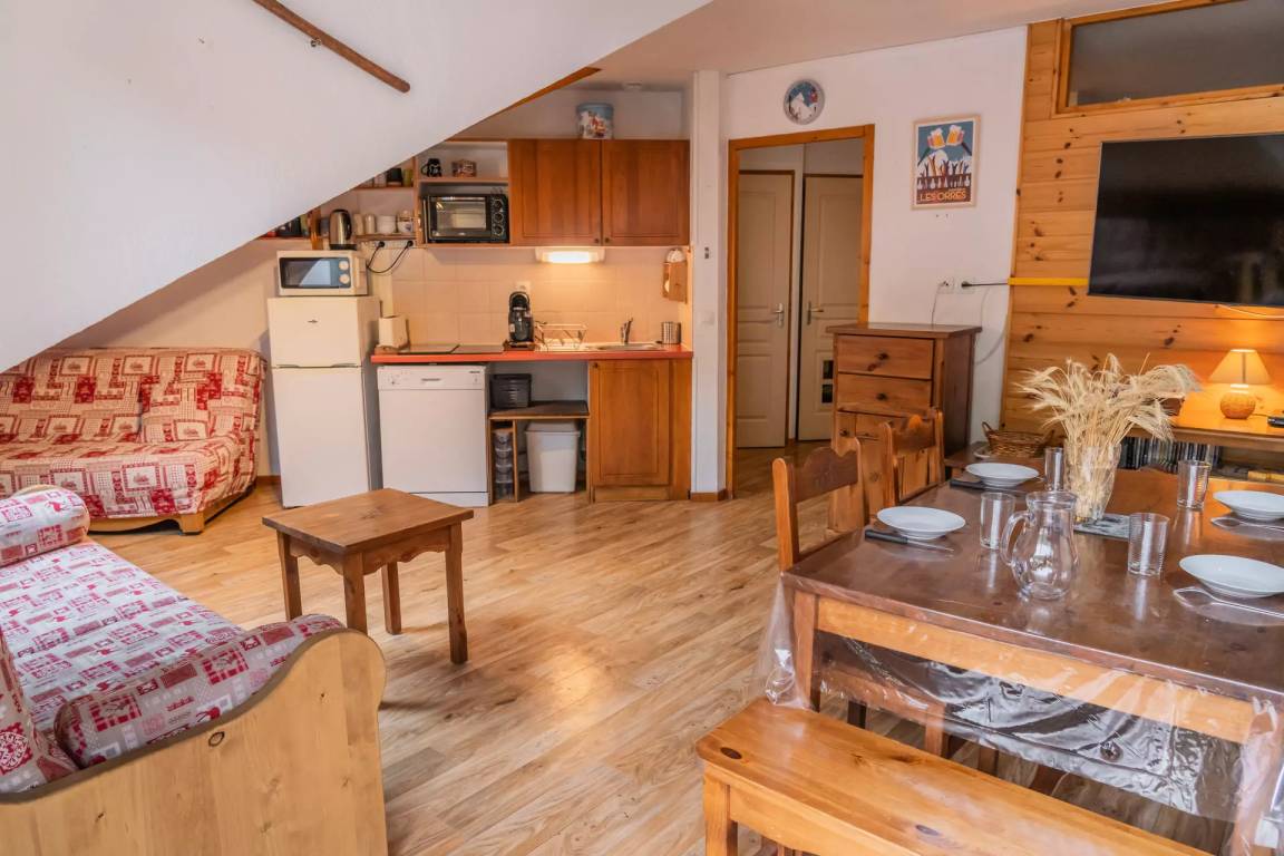 41 M² Apartamento ∙ 1 Habitación ∙ 6 Huéspedes - Les Orres