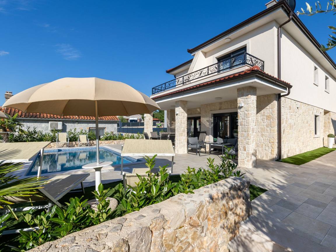 250 M² Villa ∙ 4 Schlafzimmer ∙ 10 Gäste - Krk