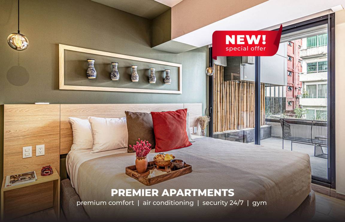 Apartamento ∙ 1 Habitación ∙ 3 Huéspedes - Naucalpan de Juárez