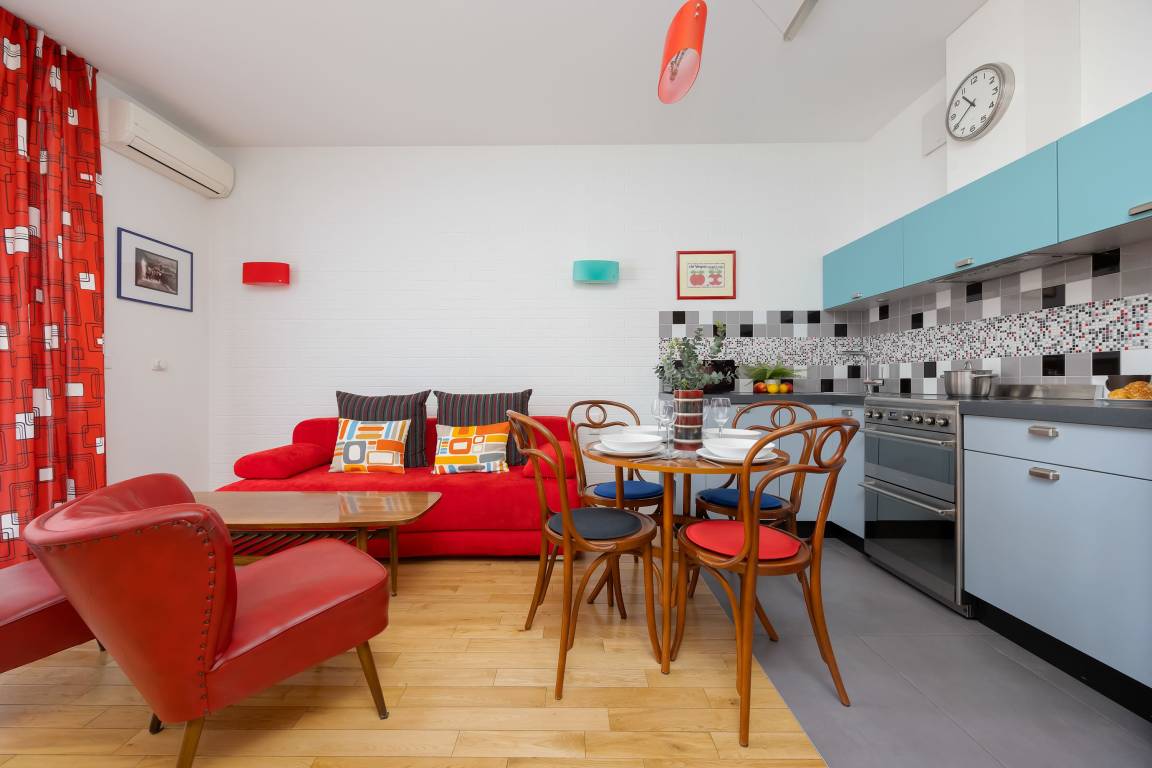 45 M² Ferienwohnung ∙ 2 Schlafzimmer ∙ 5 Gäste - Warschau