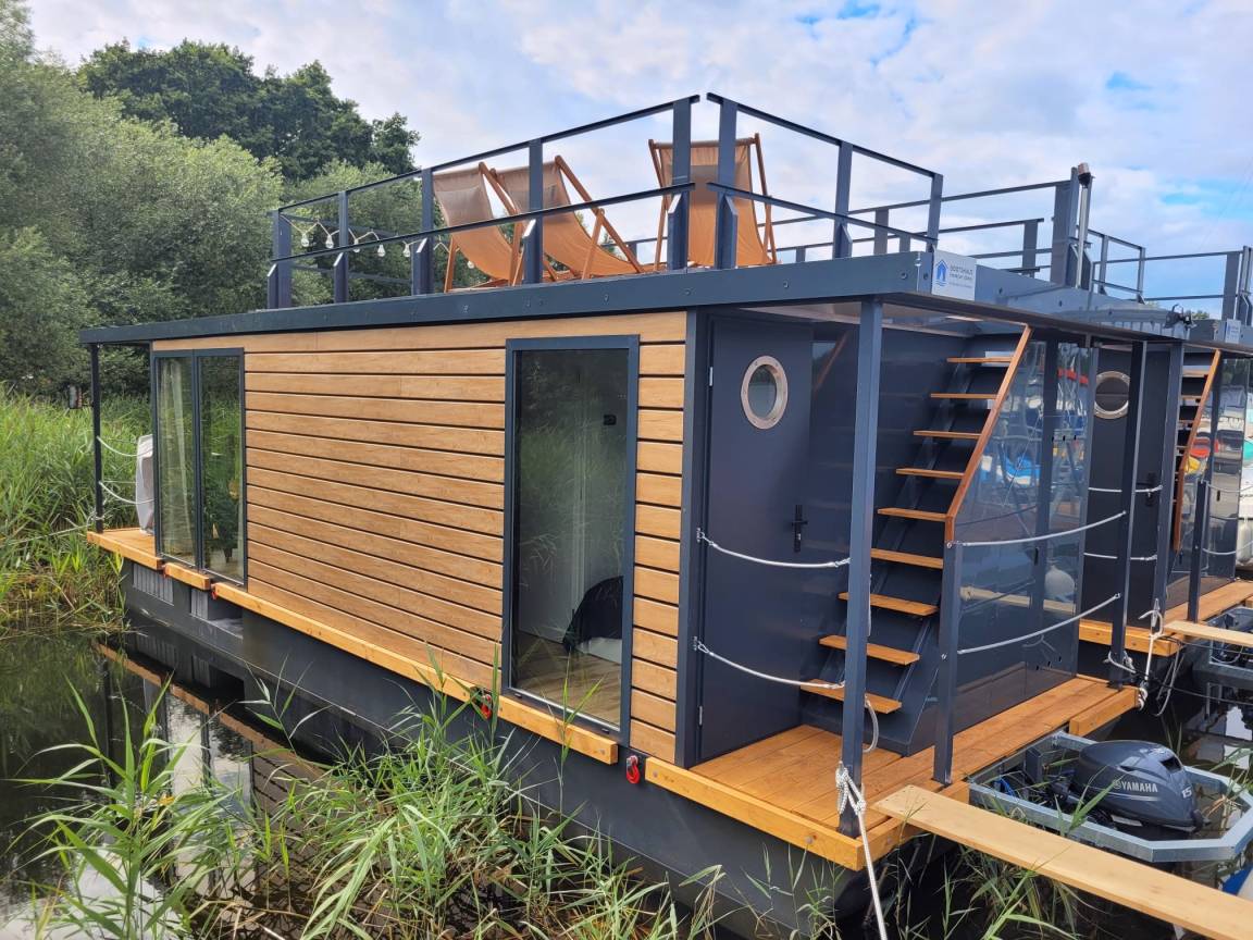 21 M² Péniche ∙ 1 Chambre ∙ 3 Personnes - Senftenberg