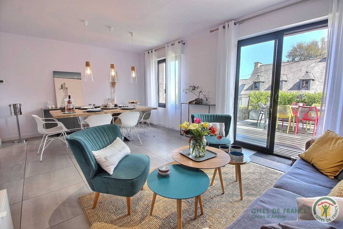 100 M² Gîte ∙ 3 Chambres ∙ 5 Personnes - Perros-Guirec
