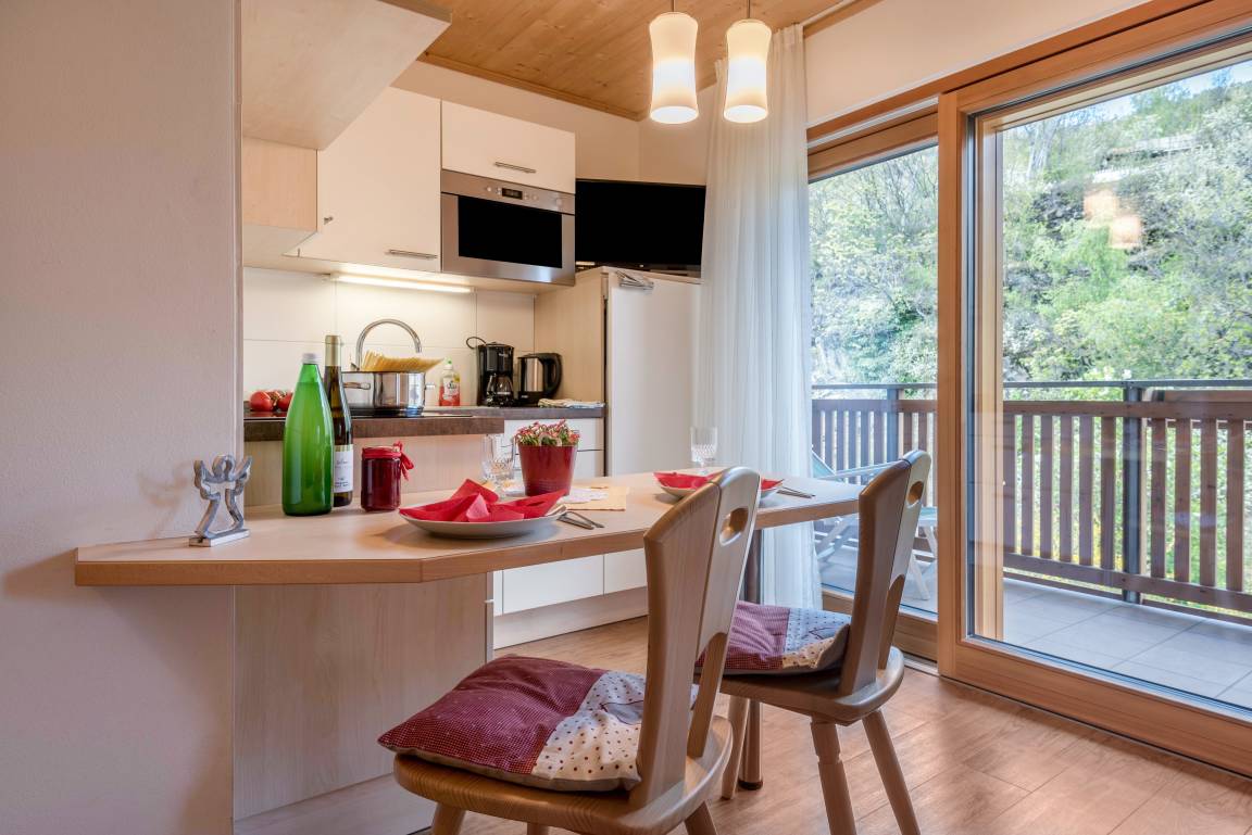 30 M² Ferienwohnung ∙ 1 Schlafzimmer ∙ 3 Gäste - Feldthurns