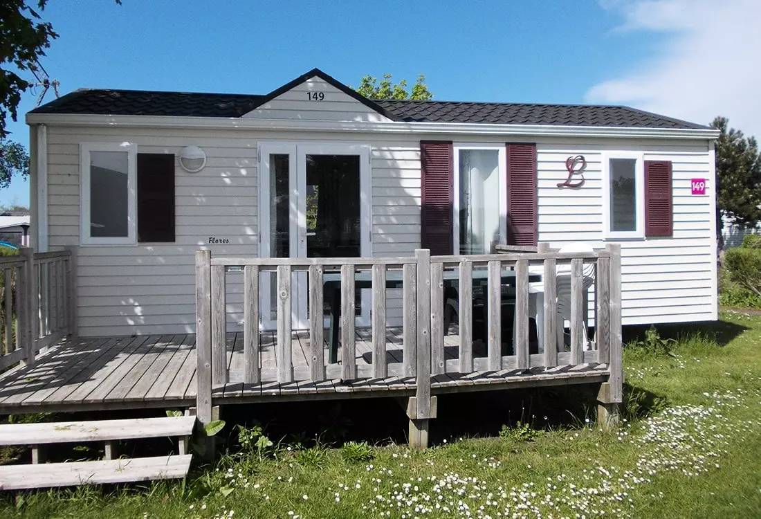 24 M² Mobil-home ∙ 2 Chambres ∙ 6 Personnes - Merville-Franceville-Plage