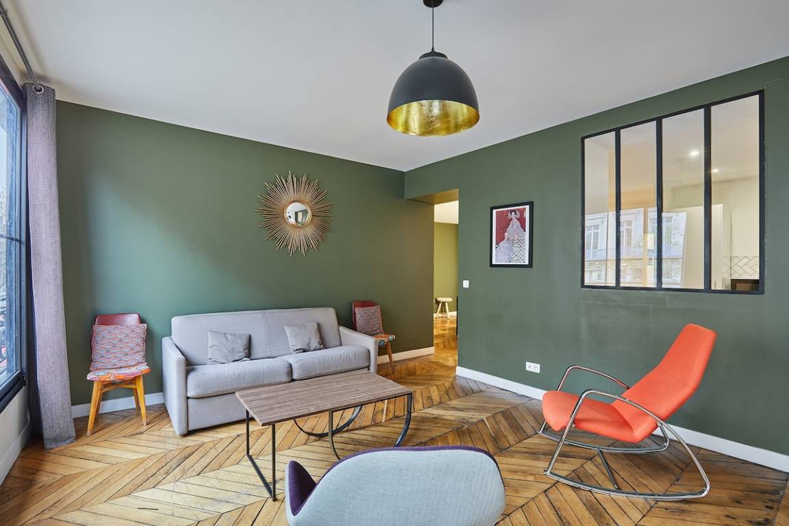 100 M² Appartement ∙ 3 Chambres ∙ 6 Personnes - Paris