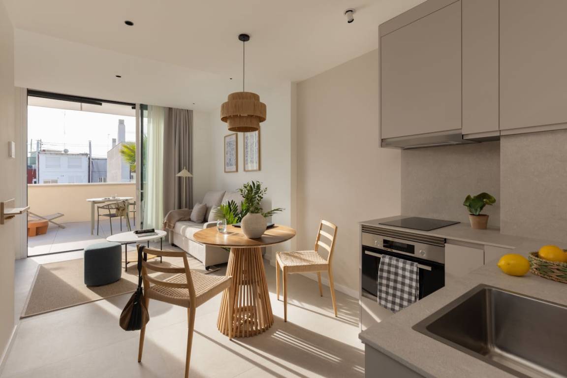 47 M² Ferienwohnung ∙ 1 Schlafzimmer ∙ 2 Gäste - Valencia