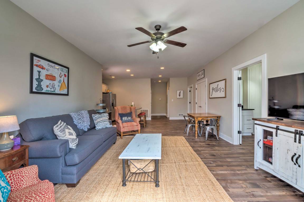 102 M² Apartment ∙ 3 Bedrooms ∙ 6 Guests - Bowling Green, KY