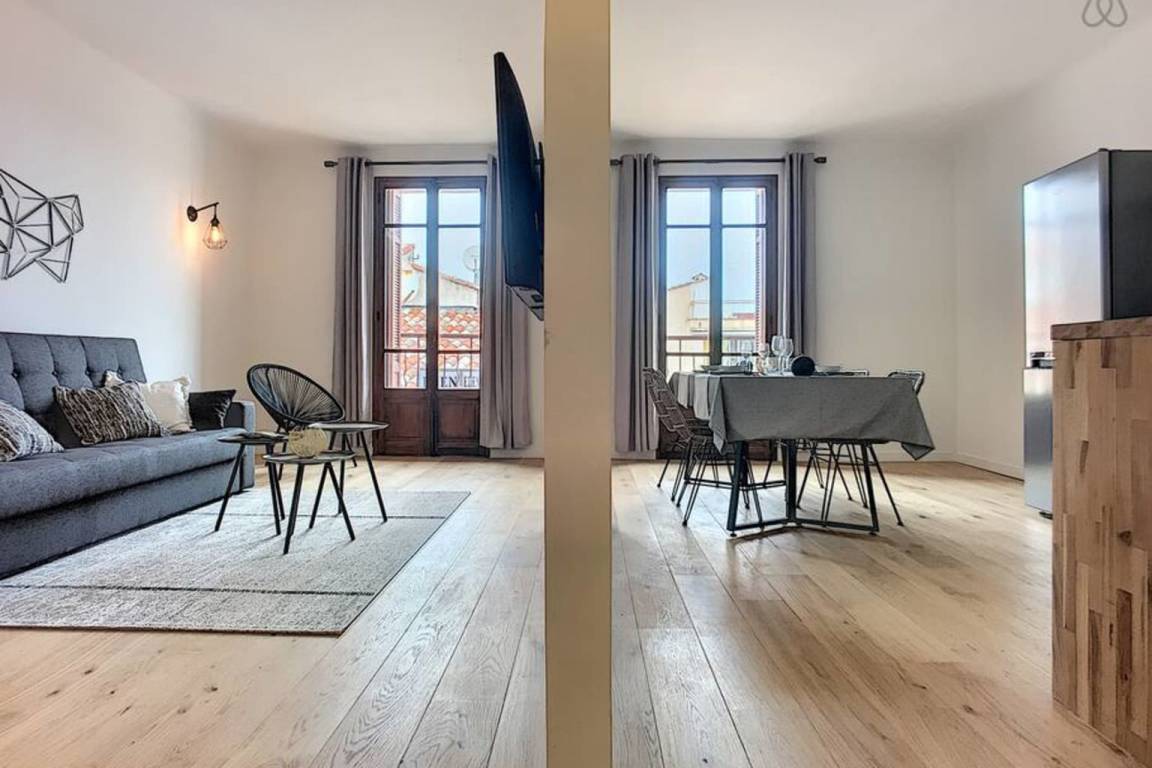 75 M² Appartement ∙ 2 Chambres ∙ 6 Personnes - Plage du Ponteil - Antibes