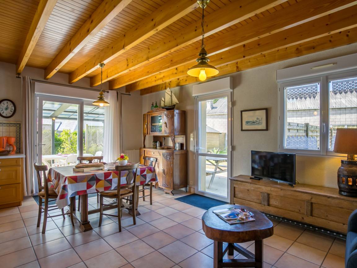 55 M² Ferienhaus ∙ 1 Schlafzimmer ∙ 2 Gäste - Cléder