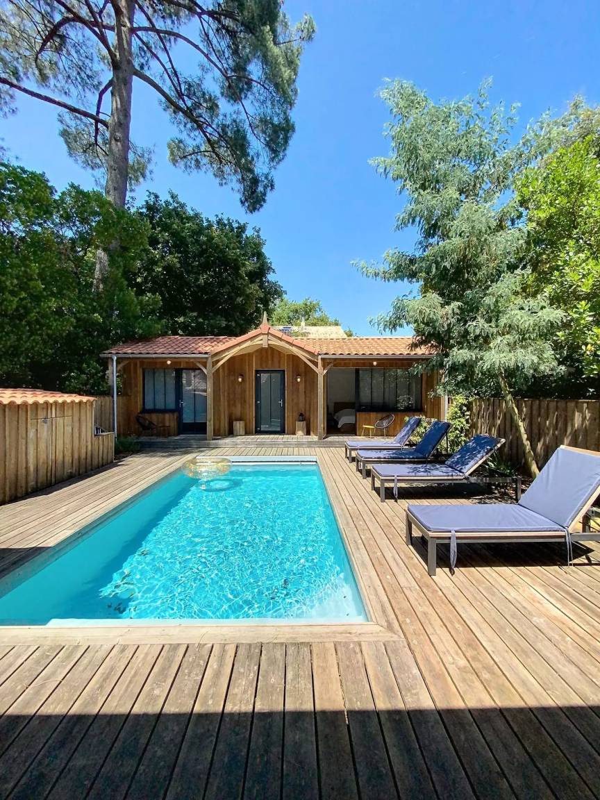 100 M² House ∙ 3 Bedrooms ∙ 7 Guests - Lacanau