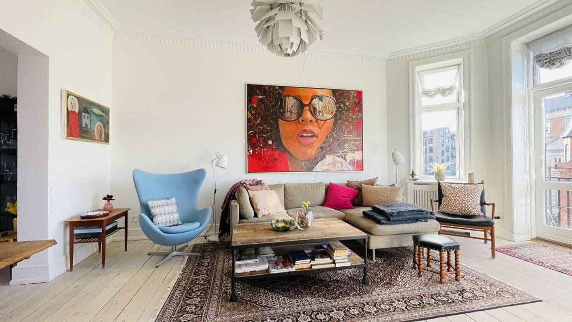 100 M² Appartement ∙ 2 Slaapkamers ∙ 4 Gasten - Kopenhagen