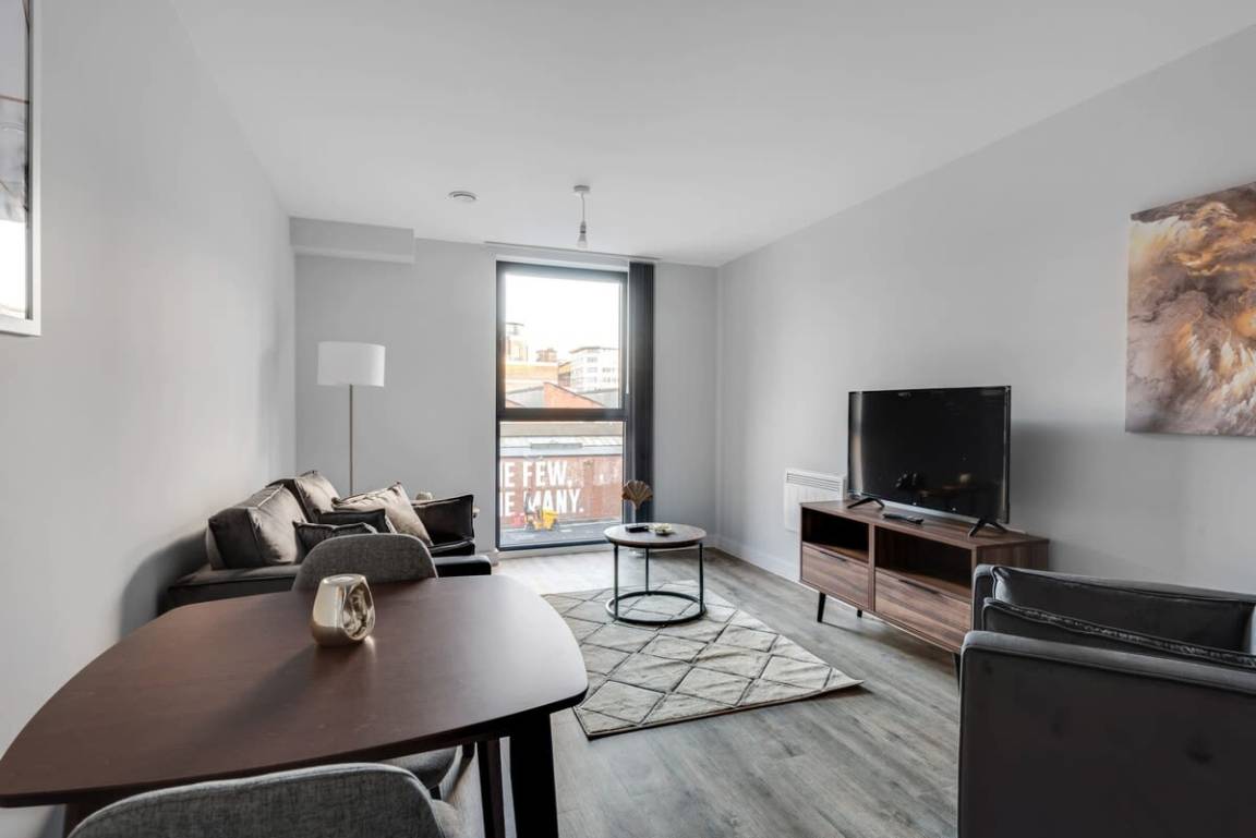 46 M² Apartment ∙ 1 Bedroom ∙ 2 Guests - Birmingham