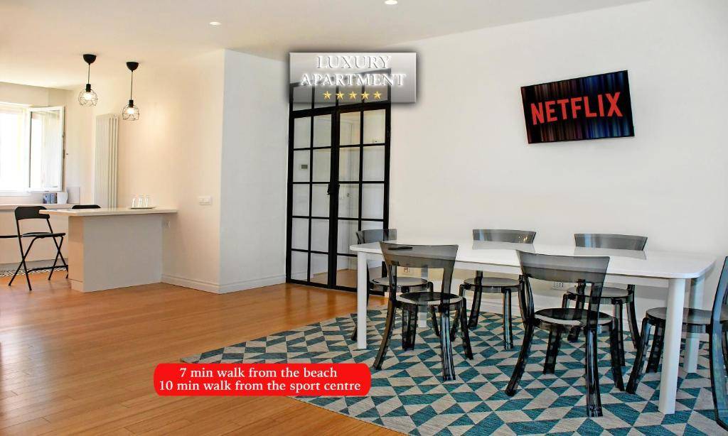 118 M² Ferienwohnung ∙ 3 Schlafzimmer ∙ 6 Gäste - Rimini