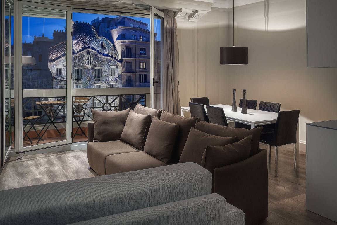 95 M² Apartamento ∙ 2 Habitaciones ∙ 6 Huéspedes - Barcelona
