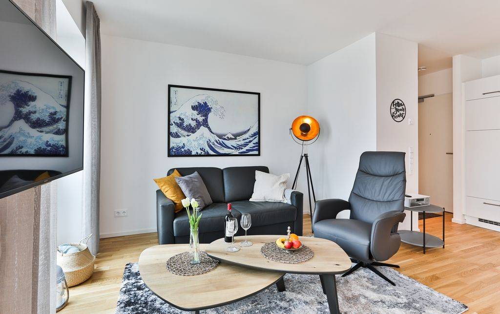 50 M² Ferienwohnung ∙ 1 Schlafzimmer ∙ 2 Gäste - Ostsee