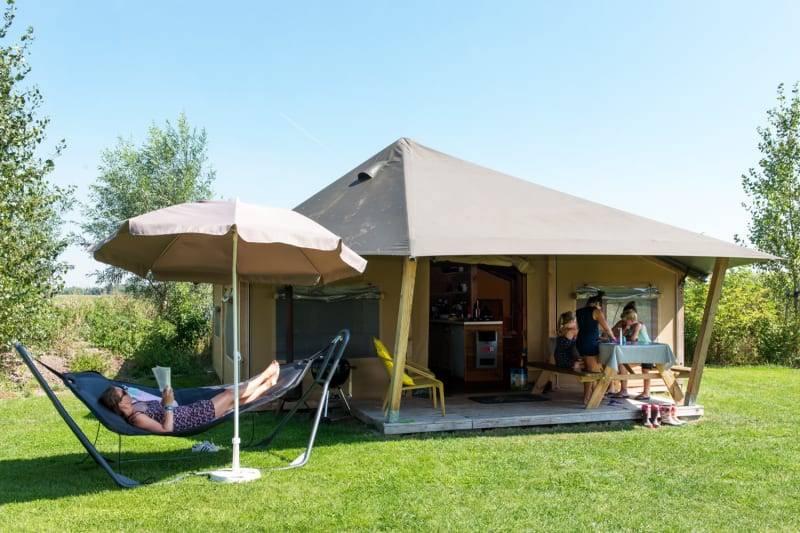 Tent ∙ 3 Bedrooms ∙ 6 Guests - Vrouwenpolder