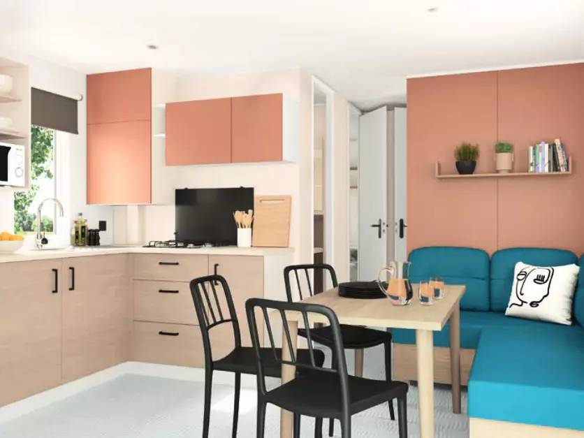 28 M² Bungalow ∙ 3 Habitaciones ∙ 6 Huéspedes - Drôme