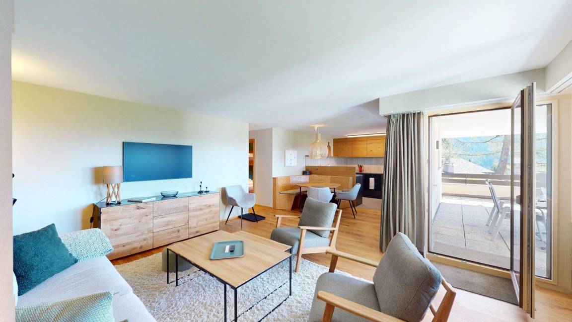 74 M² Apartamento ∙ 2 Quartos ∙ 5 Hóspedes - Lenzerheide