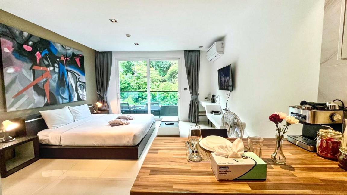 39 평방 미터 아파트  ∙ 침실 1개 ∙ 게스트 2명 - Patong Beach