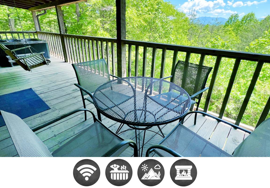 70 M² Cabin ∙ 2 Bedrooms ∙ 4 Guests - Wears Valley, TN