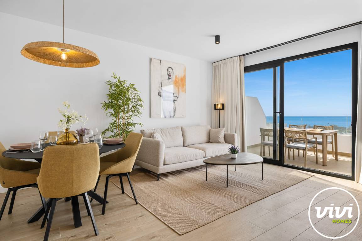 100 M² Ferienwohnung ∙ 2 Schlafzimmer ∙ 4 Gäste - Estepona