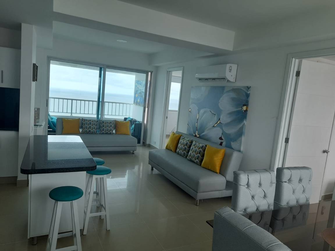 50 M² Apartamento ∙ 2 Habitaciones ∙ 8 Huéspedes - Cartagena