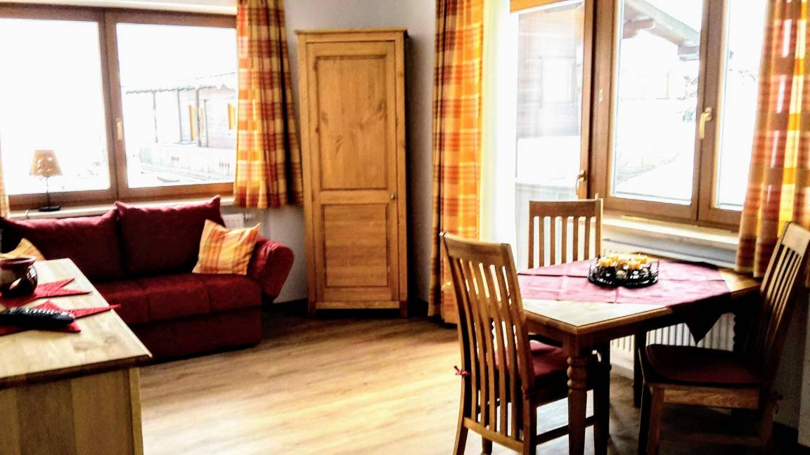 33 M² Ferienwohnung ∙ 1 Schlafzimmer ∙ 2 Gäste - Fieberbrunn