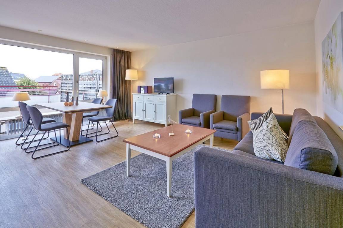 120 M² Appartement ∙ 3 Chambres ∙ 6 Personnes - Borkum