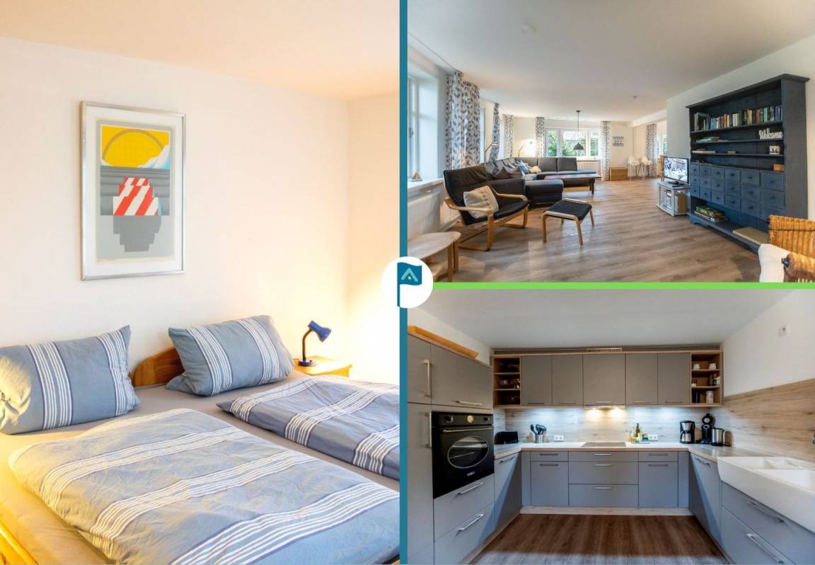 160 M² Ferienhaus ∙ 5 Schlafzimmer ∙ 11 Gäste - Wittdün auf Amrum