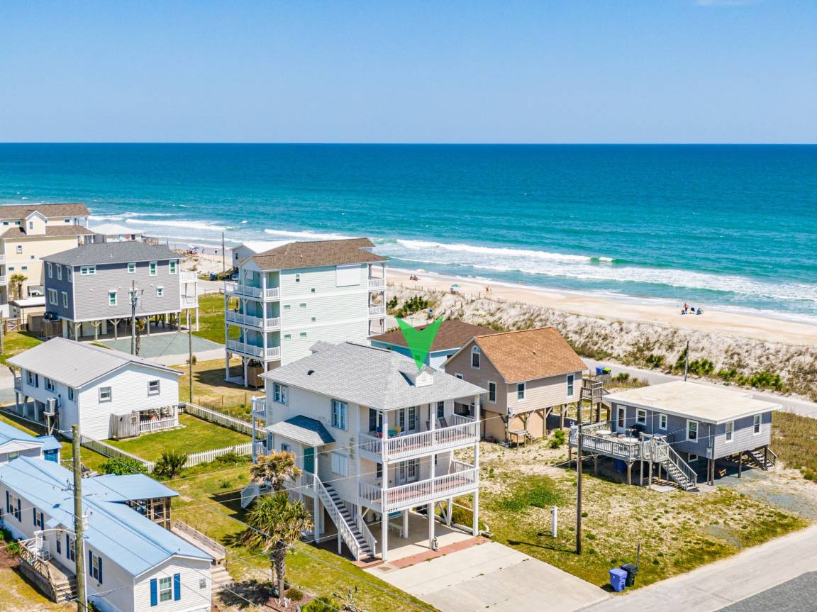 149 M² House ∙ 3 Bedrooms ∙ 8 Guests - North Topsail Beach, NC