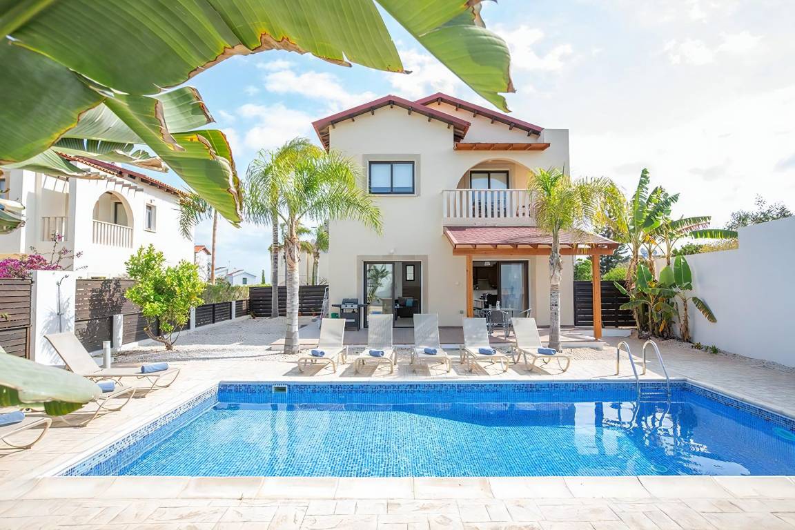 350 M² Villa ∙ 4 Bedrooms ∙ 8 Guests - Протарас