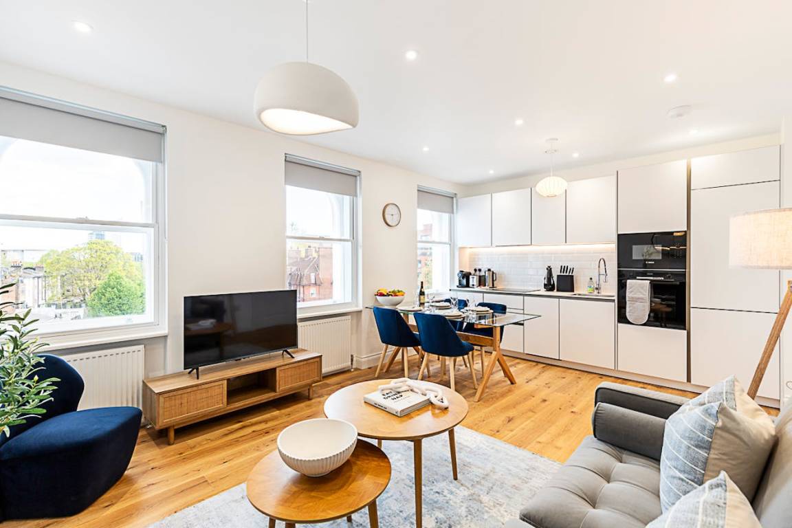 48 M² Apartment ∙ 1 Bedroom ∙ 4 Guests - Surbiton