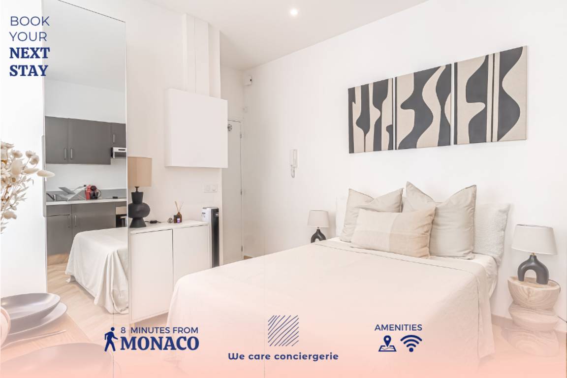 19 M² Apartamento ∙ 1 Quarto ∙ 2 Hóspedes - Mônaco