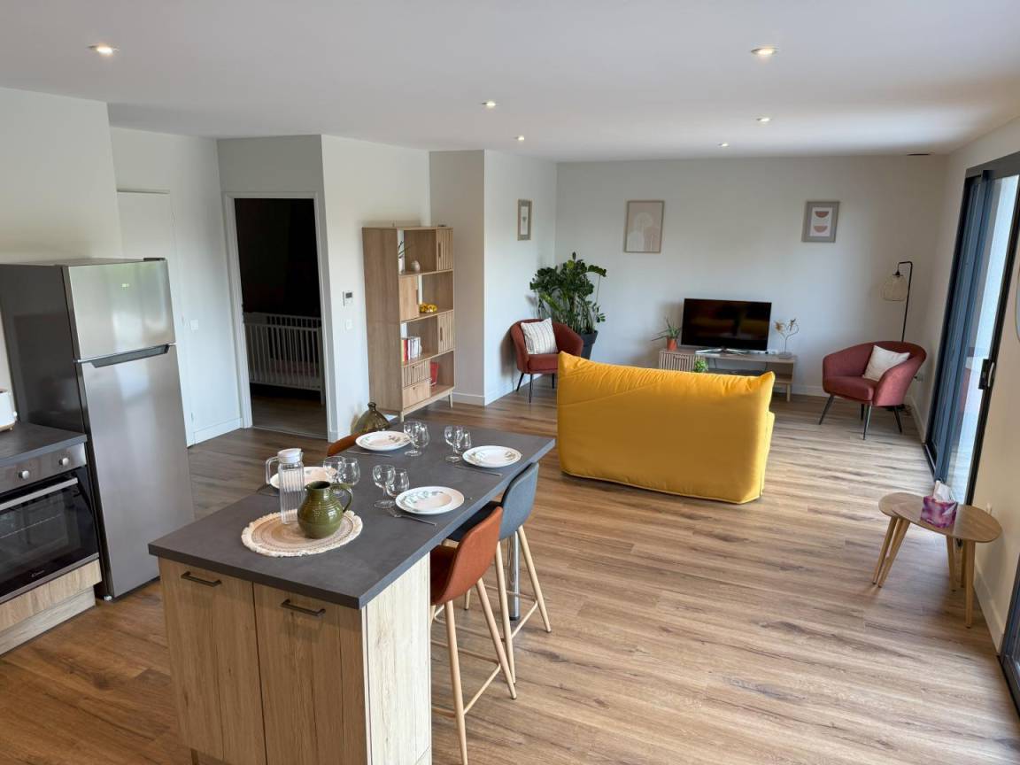 71 M² Gîte ∙ 2 Schlafzimmer ∙ 4 Gäste - Moulins