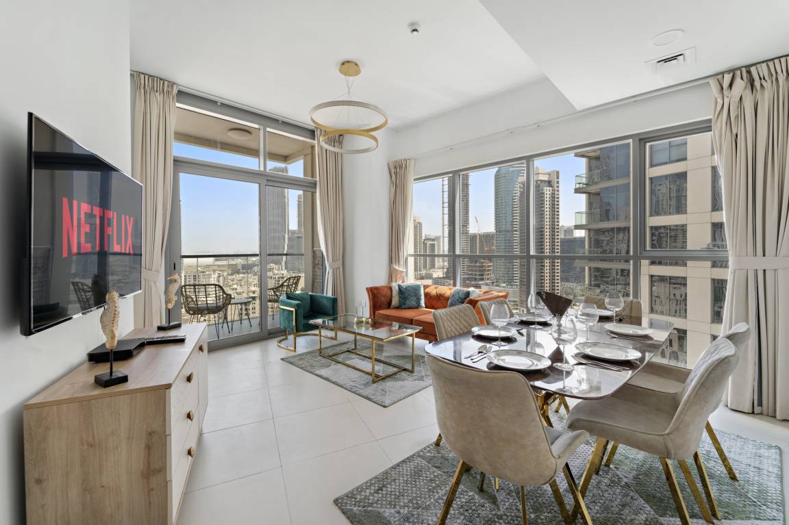 95 M² Apartment ∙ 2 Bedrooms ∙ 5 Guests - Dubai