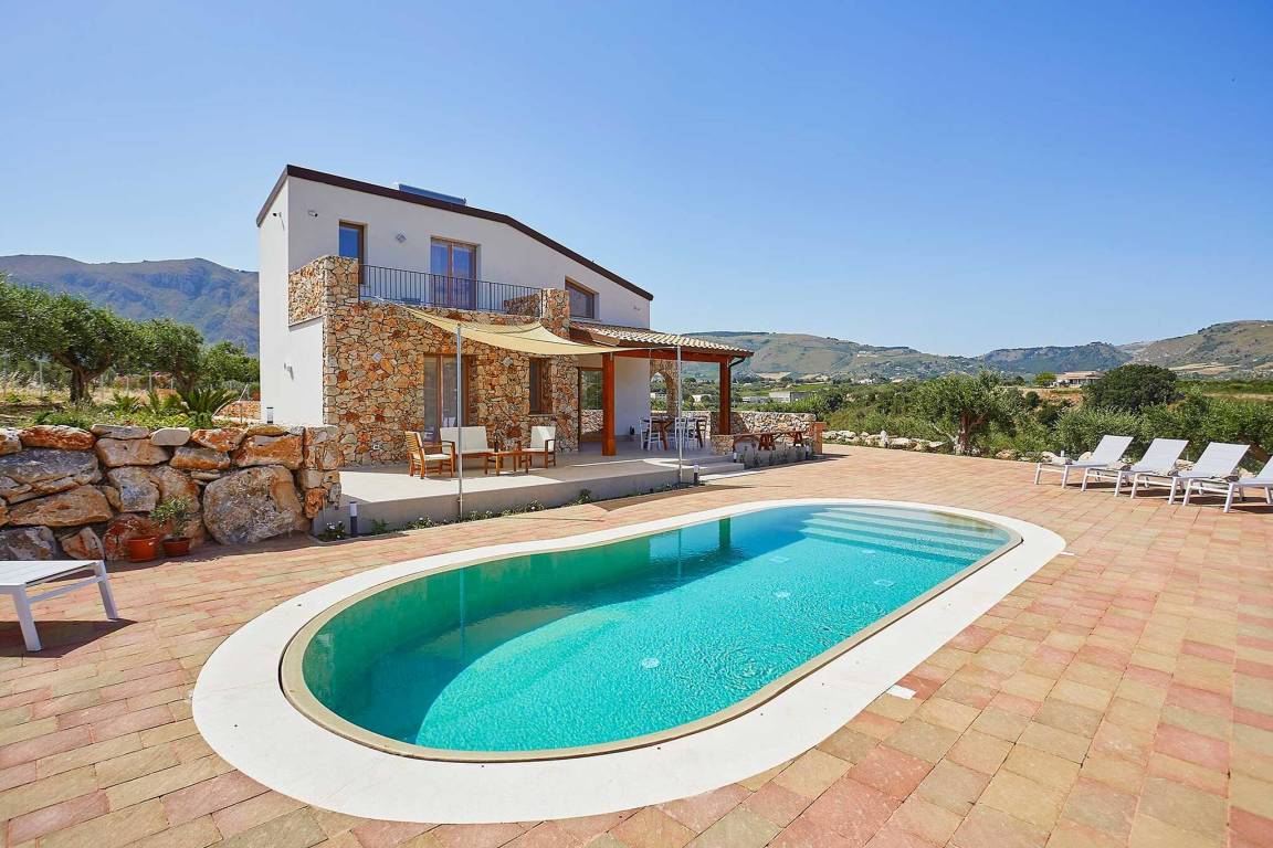 120 M² Villa ∙ 4 Chambres ∙ 8 Personnes - Scopello