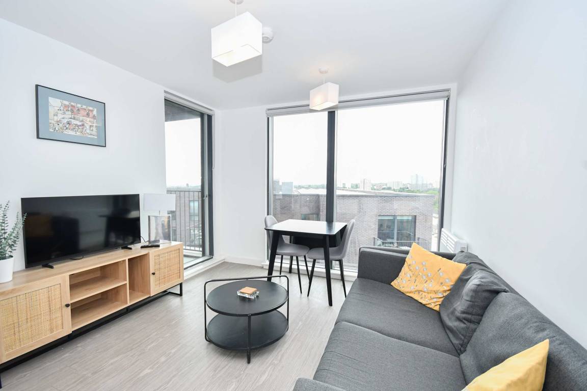 46 M² Ferienwohnung ∙ 1 Schlafzimmer ∙ 2 Gäste - Manchester