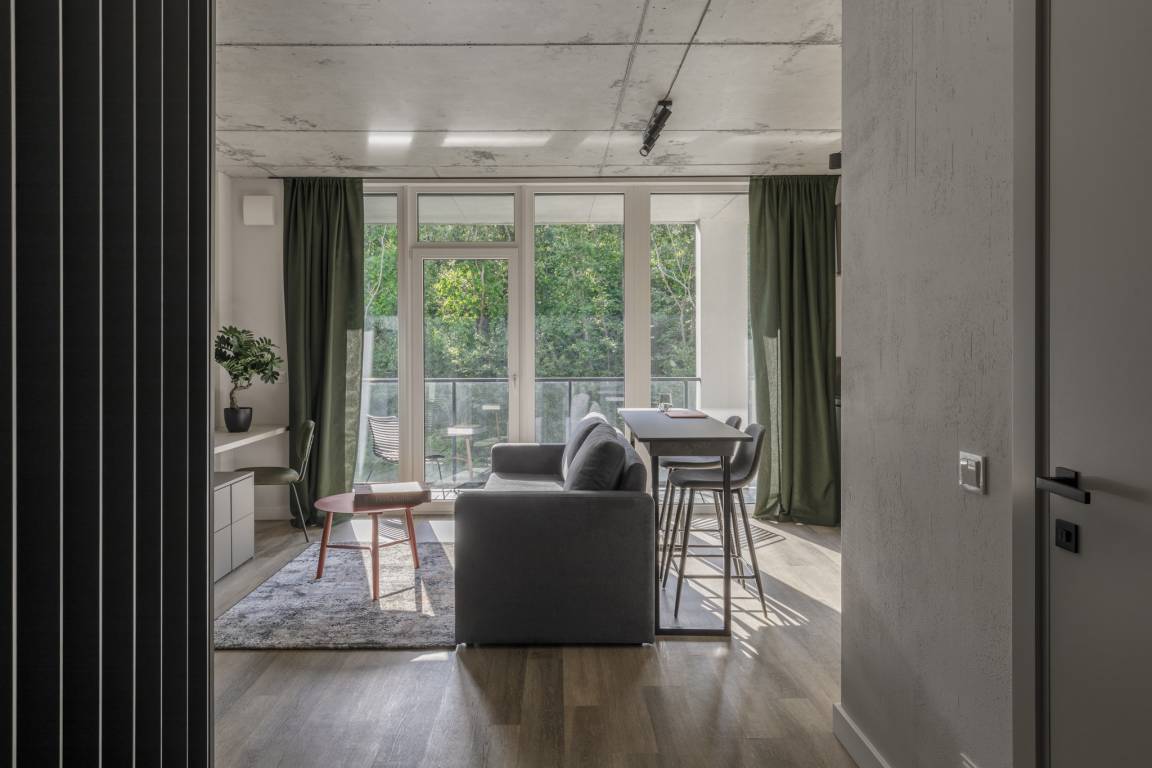 25 M² Ferienwohnung ∙ 1 Schlafzimmer ∙ 2 Gäste - Vilnius