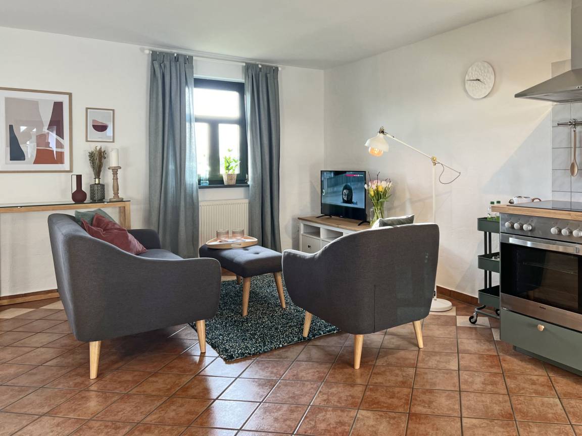 55 M² Ferienwohnung ∙ 2 Schlafzimmer ∙ 4 Gäste - Mecklenburgische Seenplatte