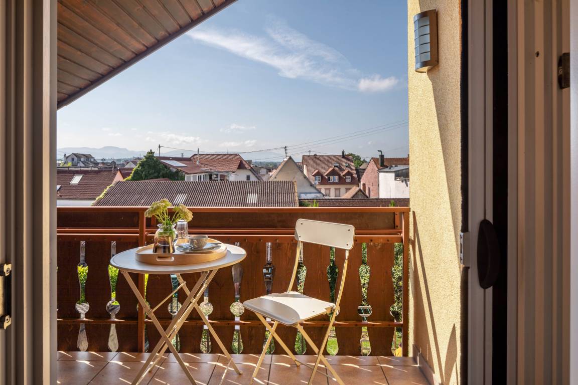 60 M² Appartement ∙ 1 Slaapkamer ∙ 3 Gasten - Breisach am Rhein