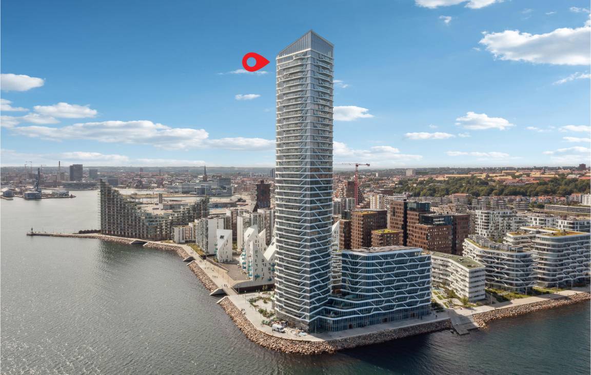 106 M² Appartement ∙ 2 Chambres ∙ 6 Personnes - Aarhus