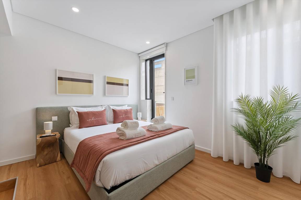 30 M² Enrumslägenhet ∙ 1 Sovrum ∙ 2 Gäster - Porto