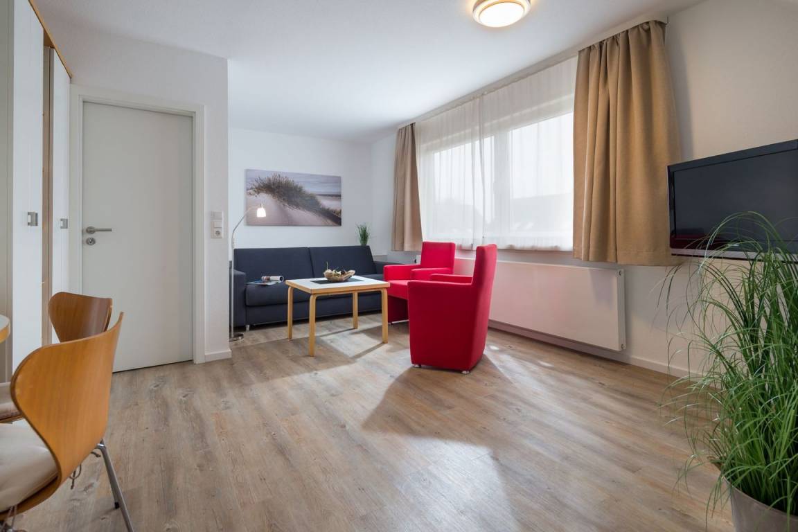 54 M² Ferienwohnung ∙ 1 Schlafzimmer ∙ 4 Gäste - Norderney
