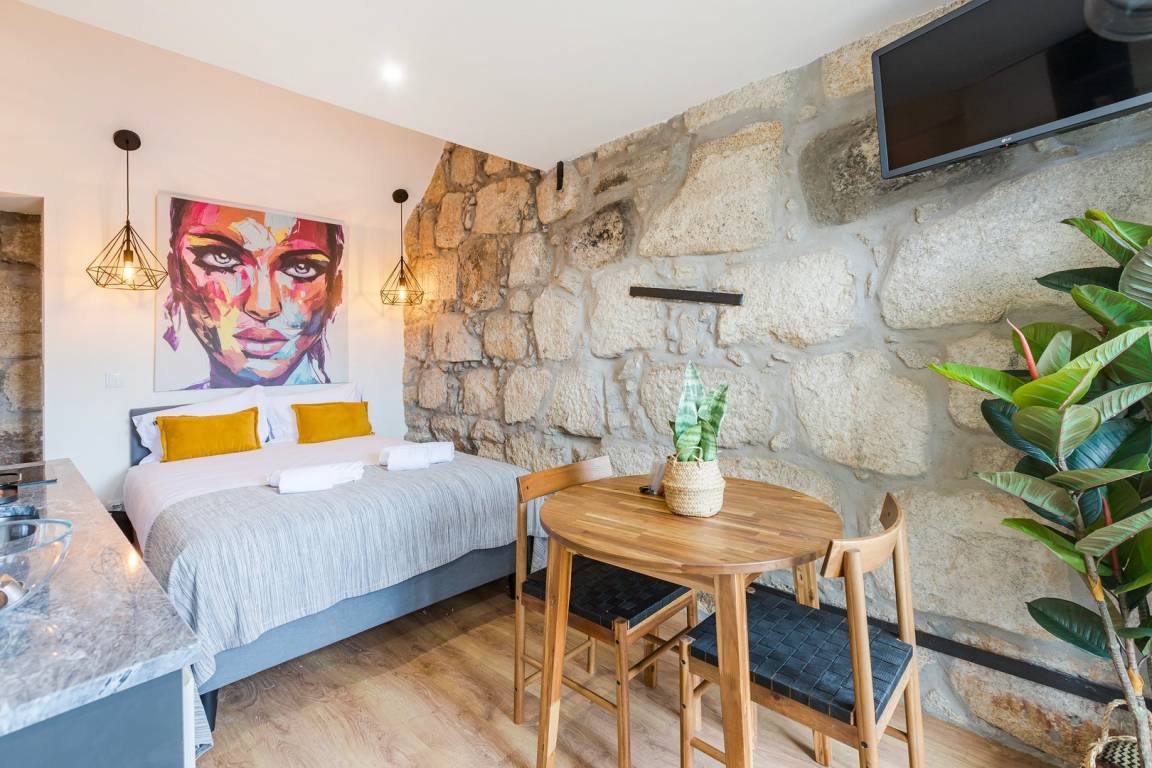 30 M² Studio ∙ 1 Chambre ∙ 2 Personnes - São Bento