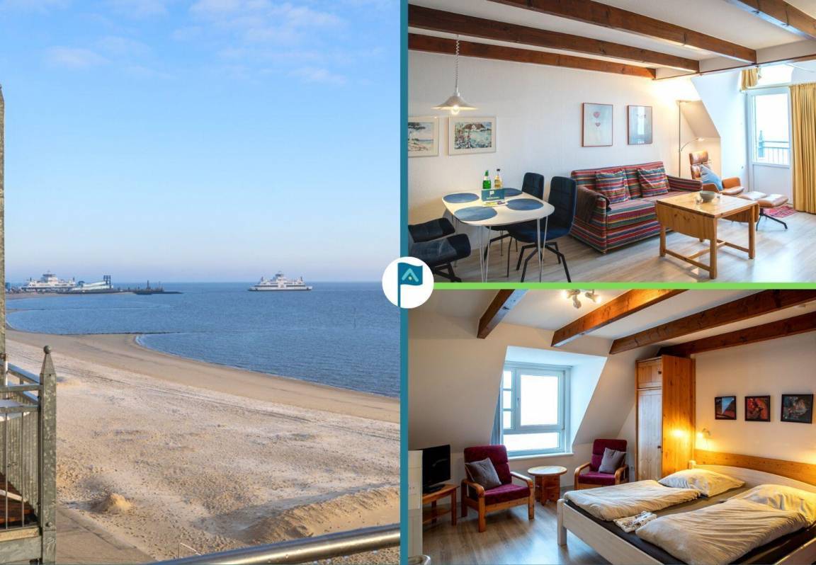 54 M² Apartment ∙ 1 Bedroom ∙ 2 Guests - Utersum