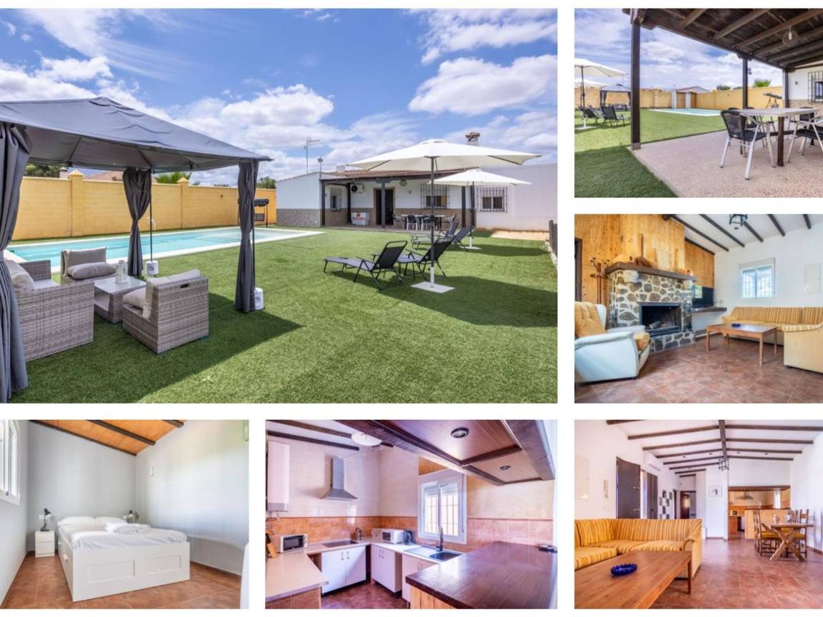 90 M² House ∙ 3 Bedrooms ∙ 5 Guests - Seville