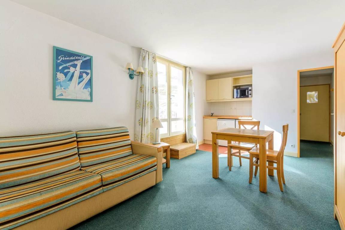 25 M² Studio Flat ∙ 1 Bedroom ∙ 2 Guests - La Mongie